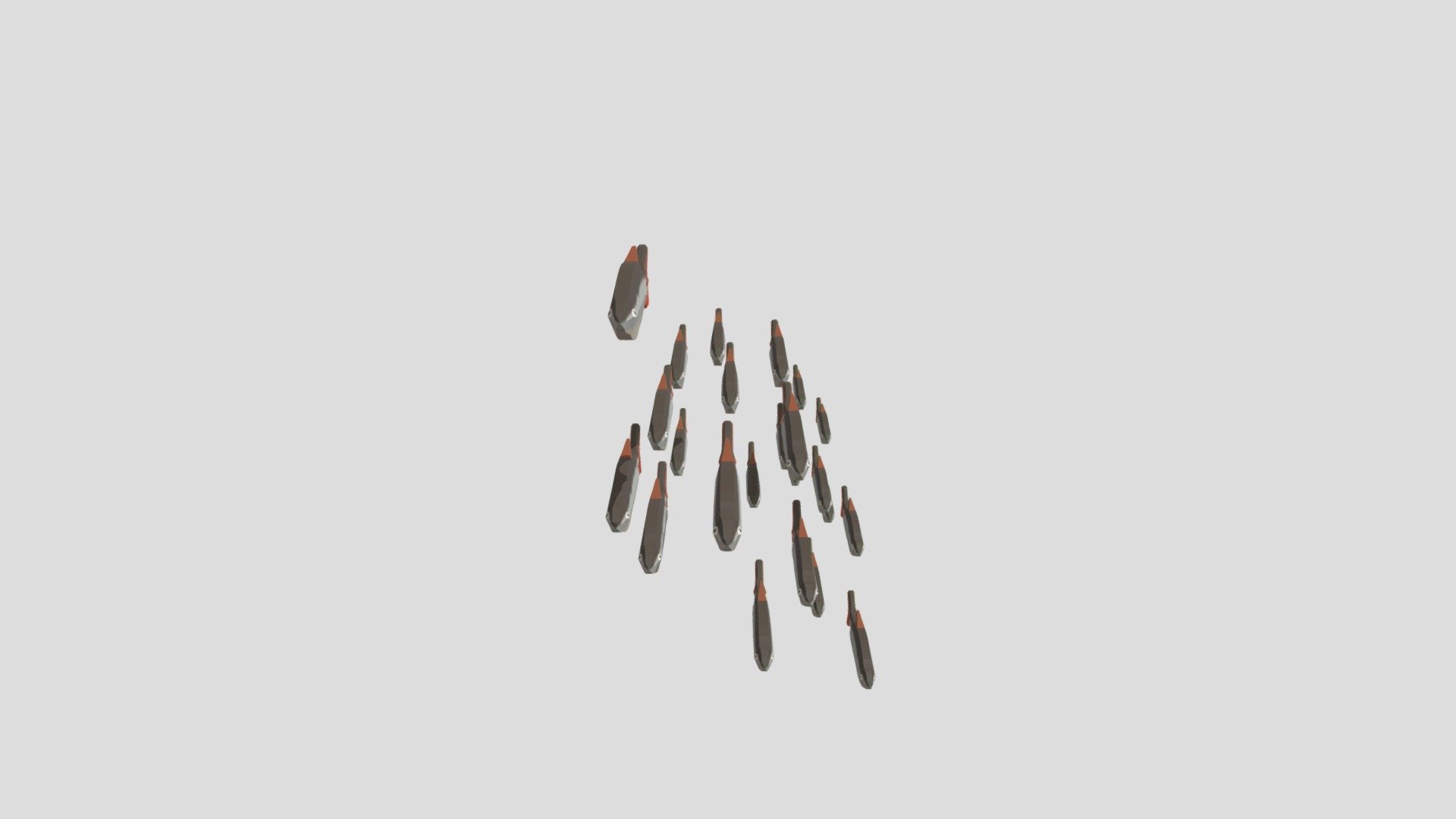 School of fish finished 1 - 3D model by keja_valk [e32657b] - Sketchfab