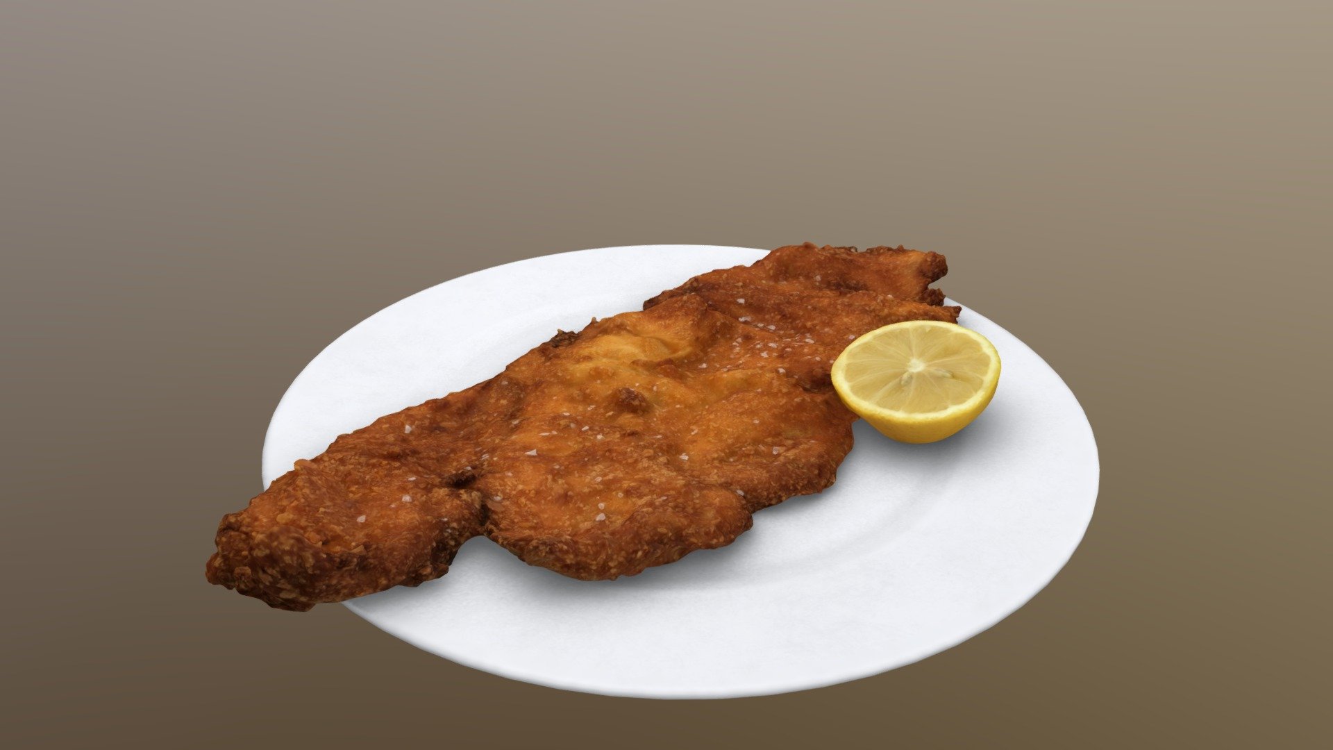 Shnitzel - 3D model by Evgen Zilberman (@evgenzorush) [e326a6b] - Sketchfab