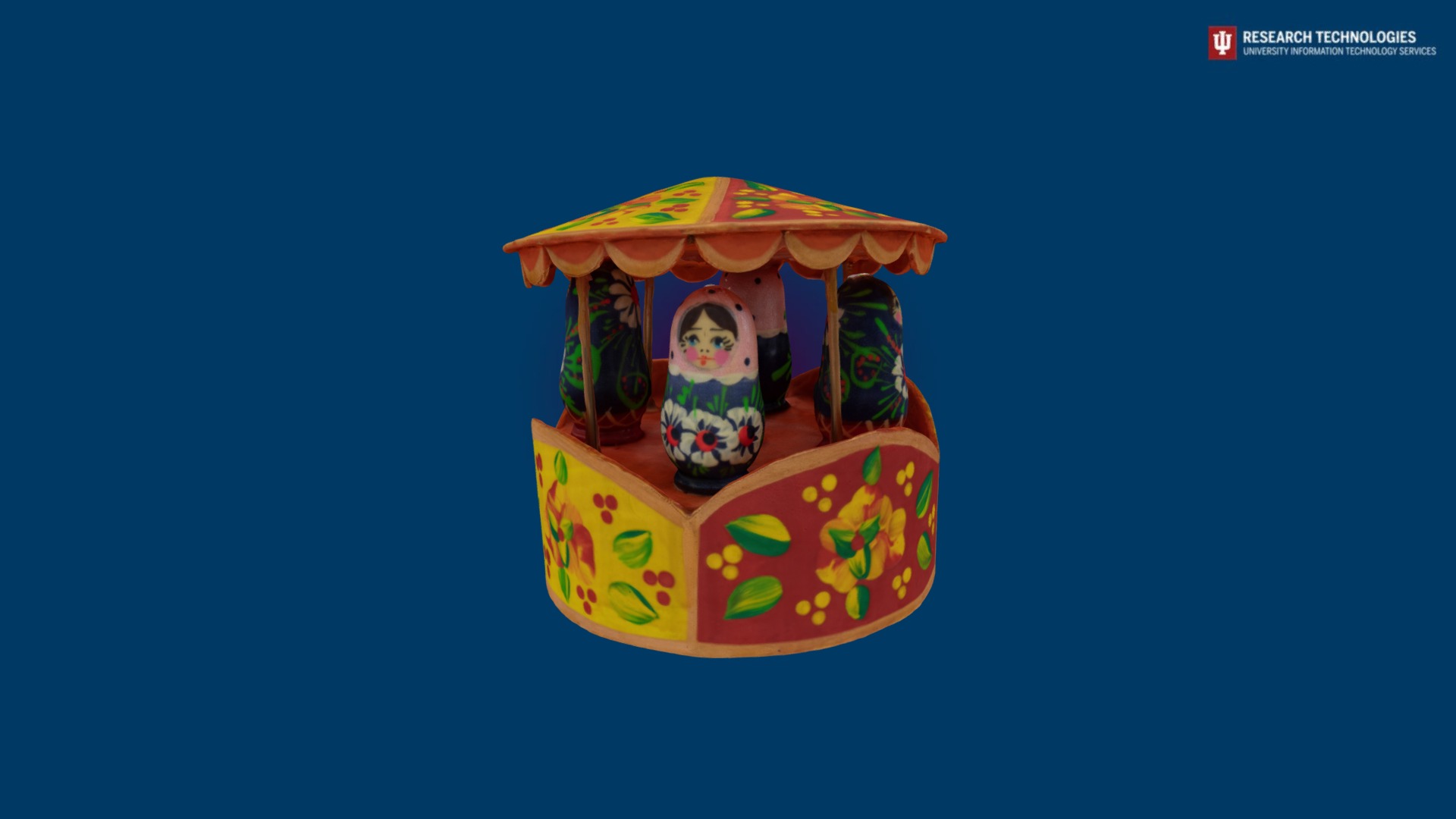 Nesting Doll Carousel - Download Free 3D model by IU3D [e326bd0 ...