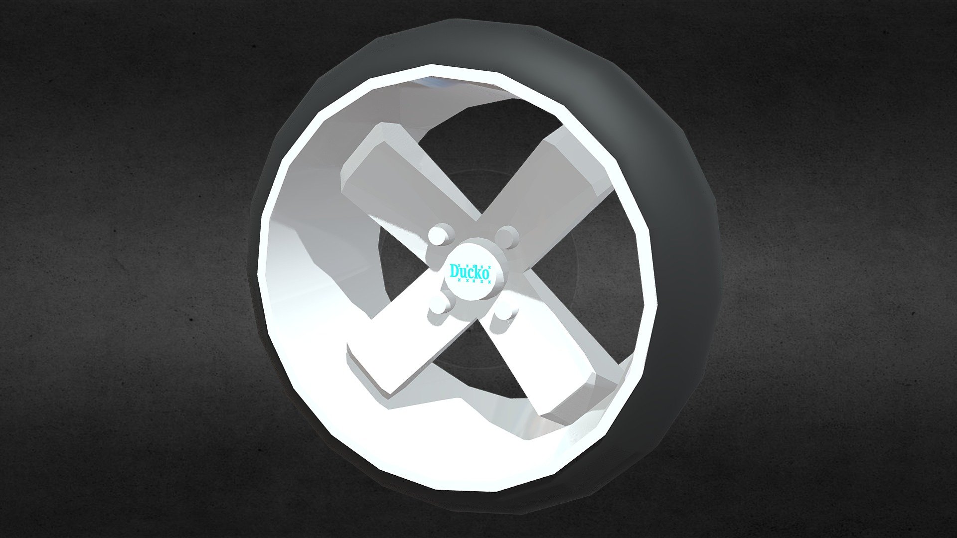 Ducko | Low Poly Drift Wheel - 3D model by Ducko (@Duckoz) [e3283fc ...