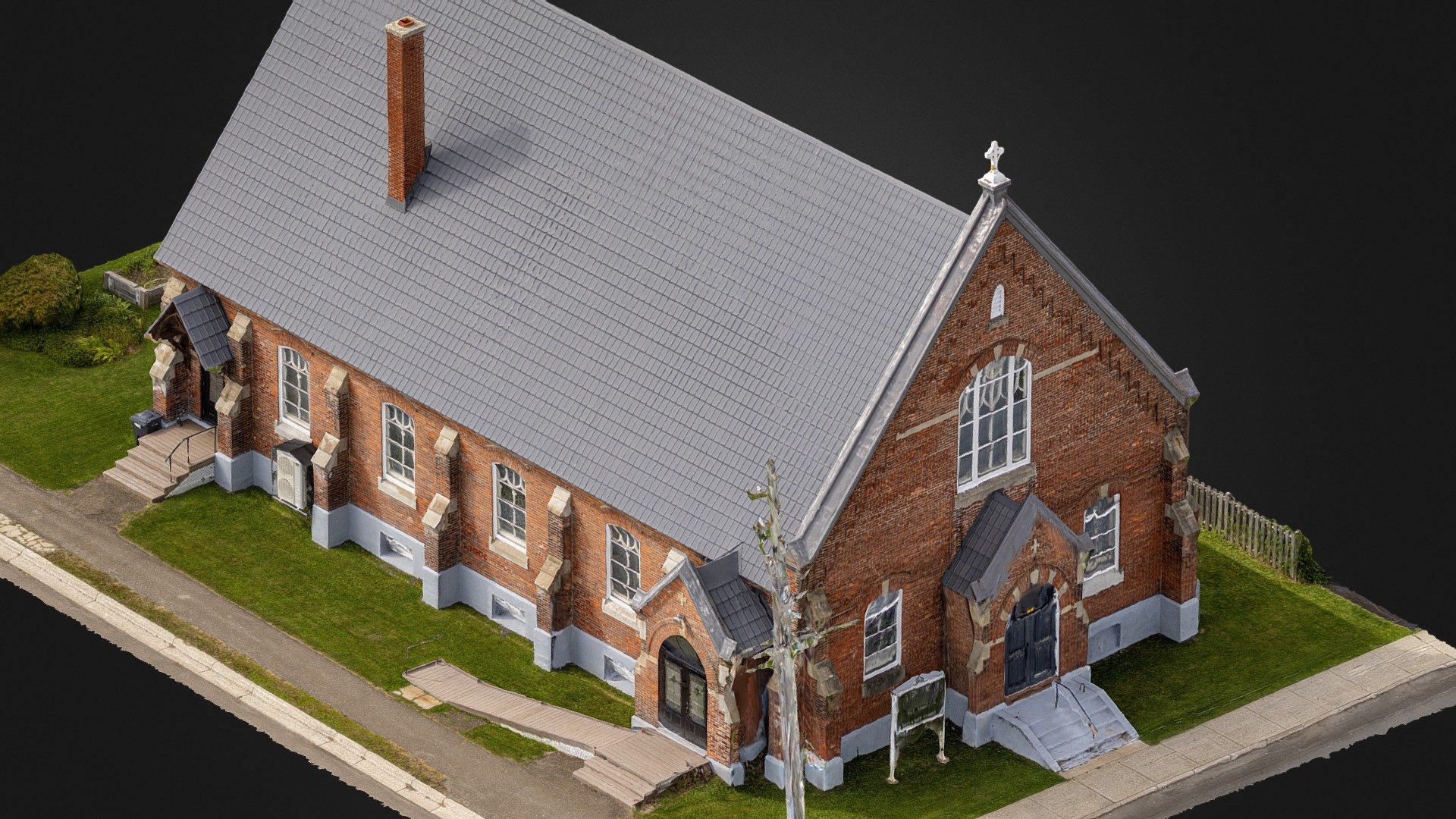 Anglican Church of Canada Campbellton NB - Download Free 3D model by ...