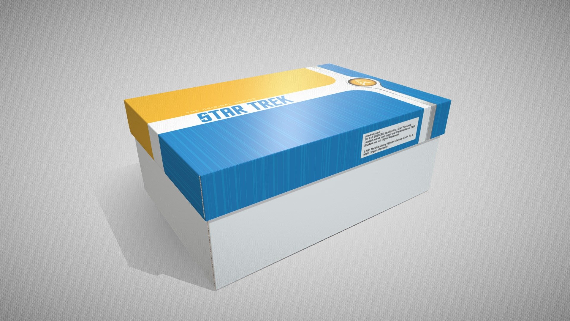 StarTrek_Shoebox - 3D model by ryanrussell [e32ab64] - Sketchfab