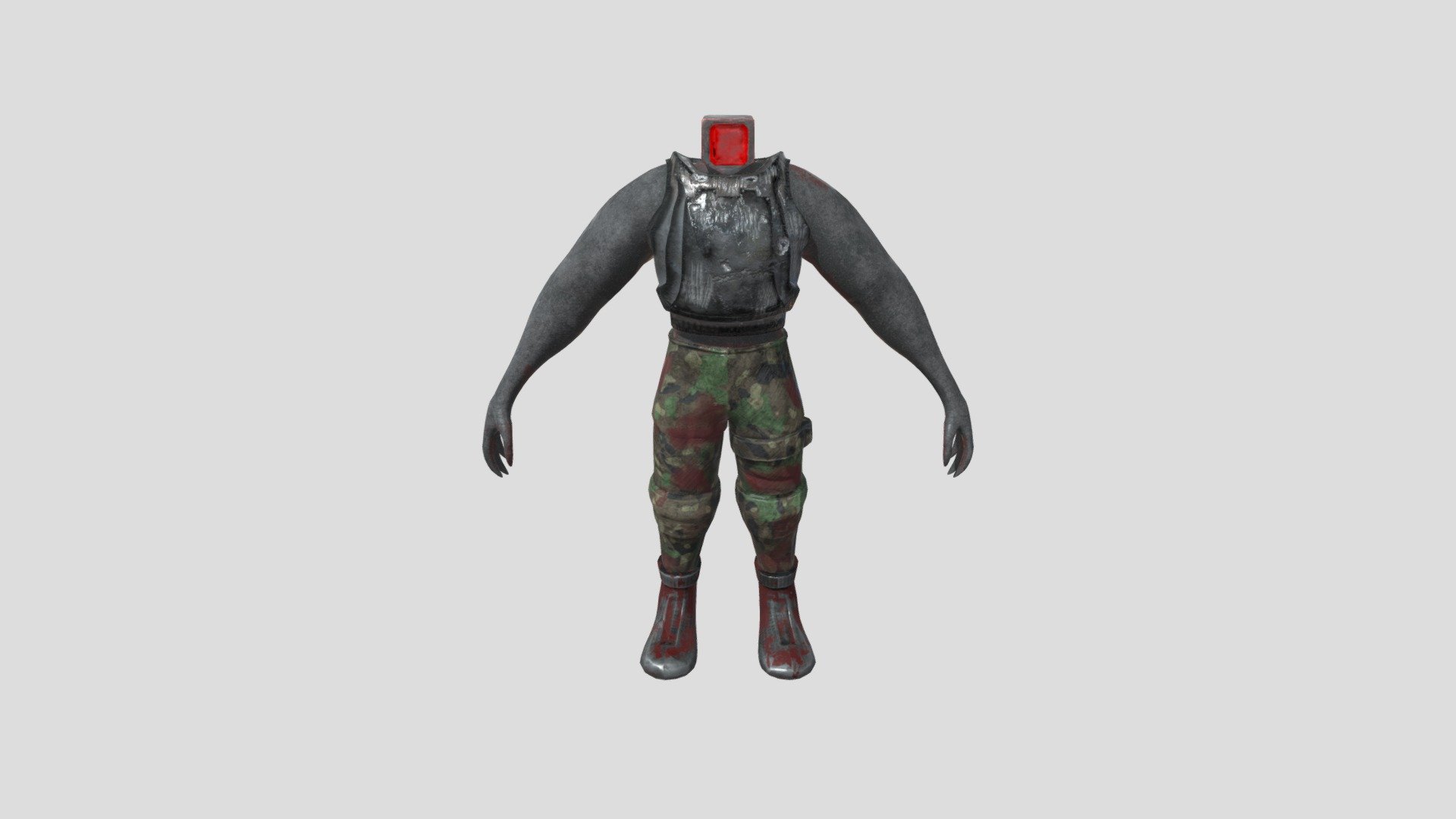 Character model - Giant arms - Download Free 3D model by Cailjones ...