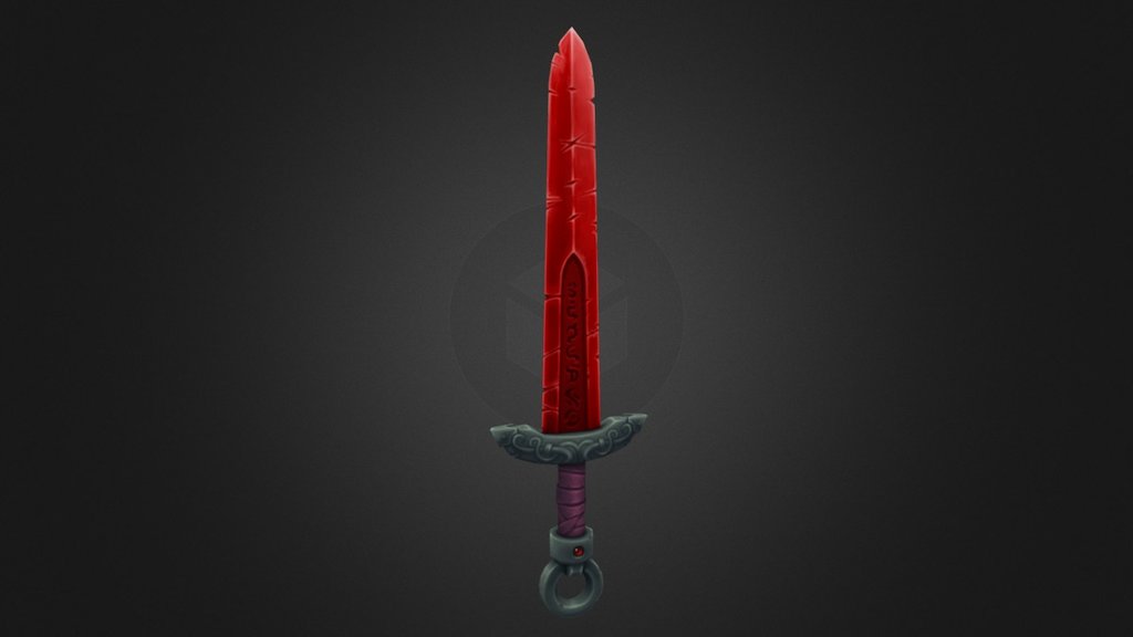 Daemon rune-sword - 3D model by daniel.ribera [e32c920] - Sketchfab