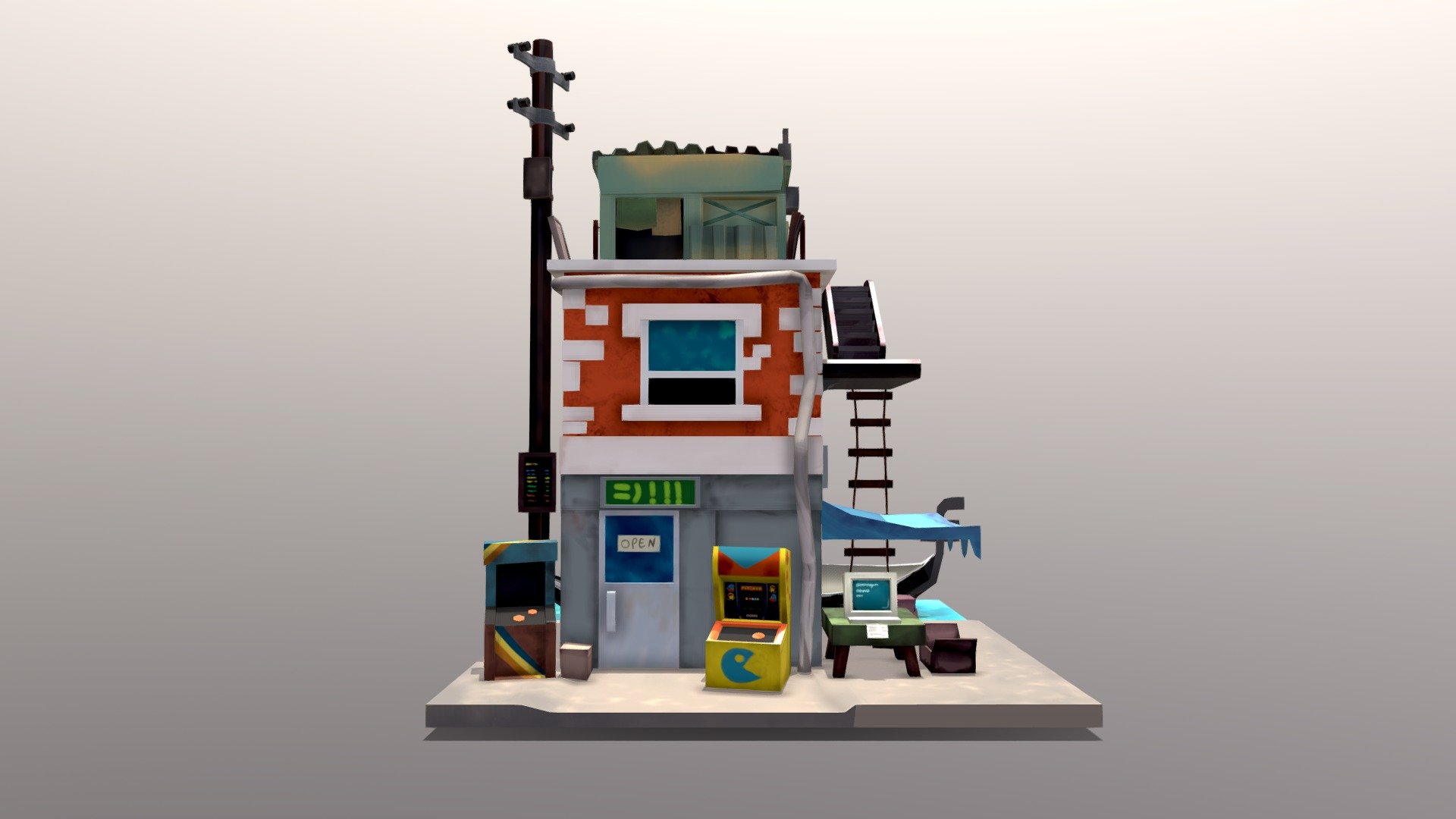 3D Modelling Project 1 - 3D model by miguelferreira6 [e32d31b] - Sketchfab