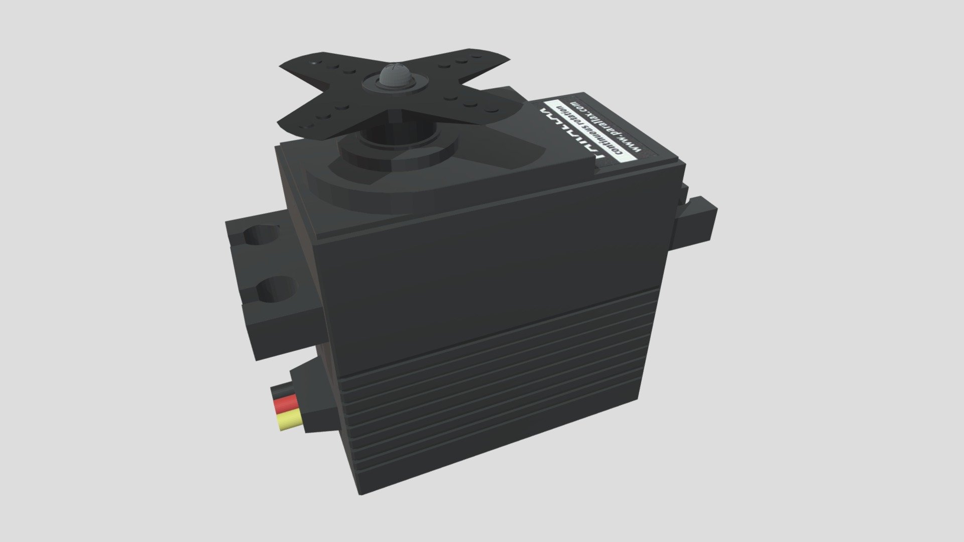 Servo Motor - 3D model by OussamaBraiek (@oussemabraiek) [e32e768 ...