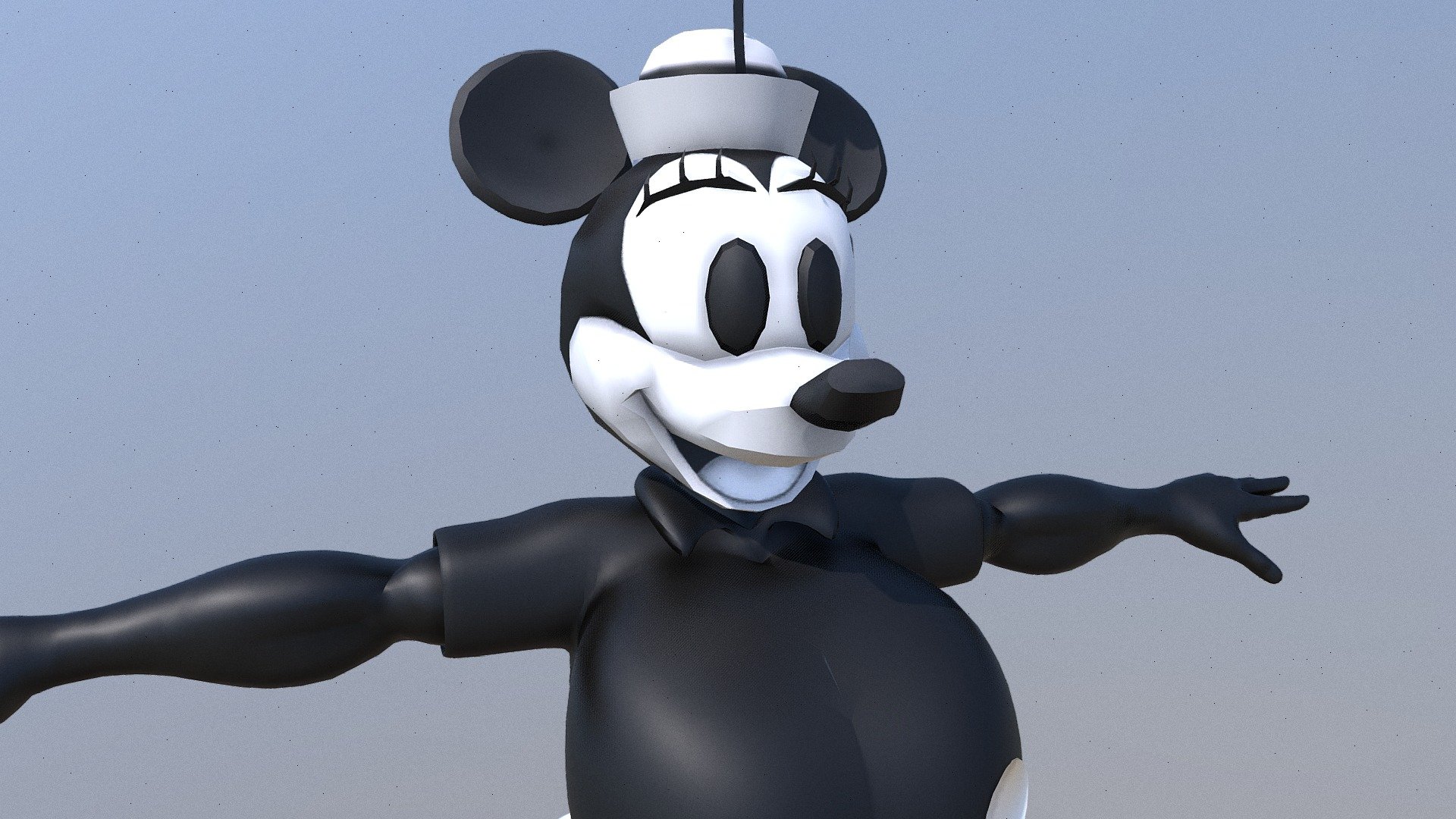 KM Steamboat Minnie - Download Free 3D model by Steamboat Willie ...