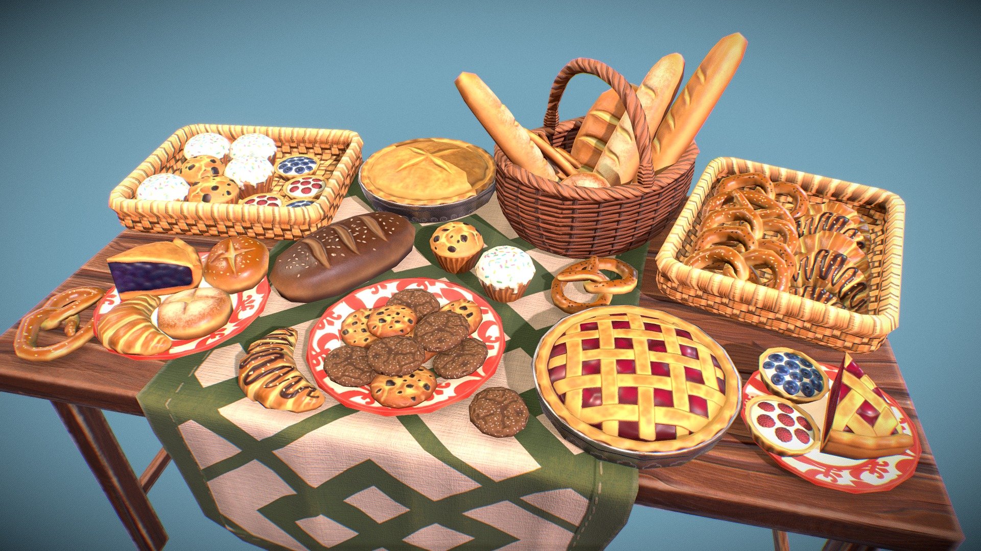 Stylized Bakery Pack