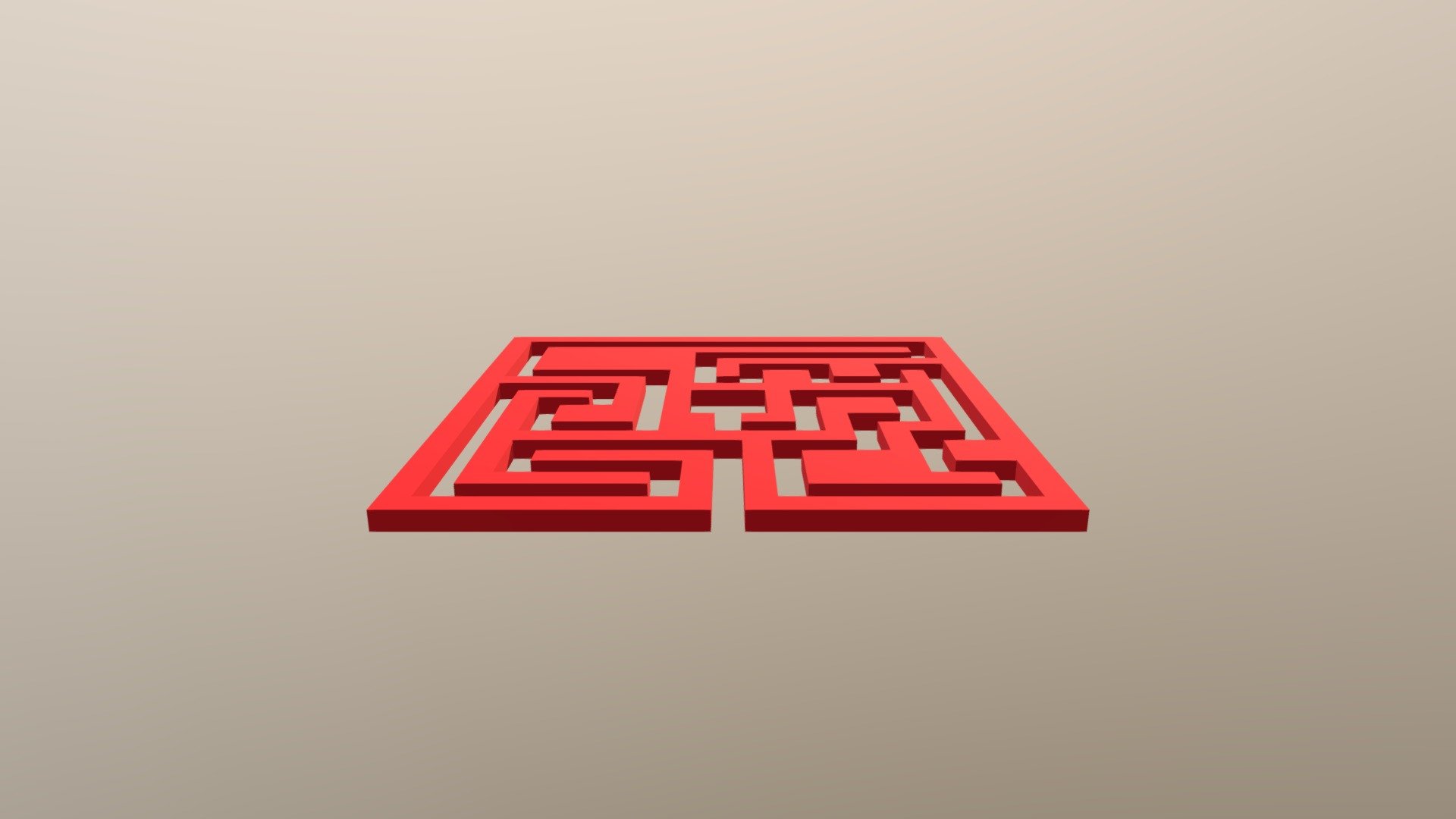 Maze1 - Download Free 3D model by Scottieo (@scott.johannes1) [e3340e6 ...