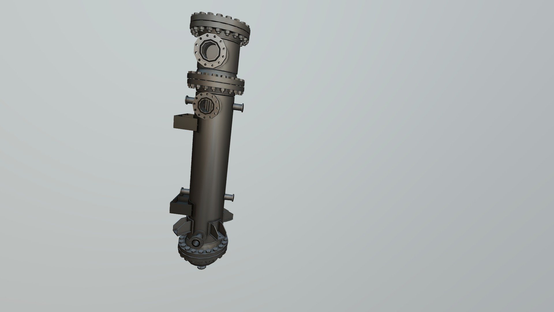 Heat exchanger - 3D model by GBTechnic [e334dad] - Sketchfab