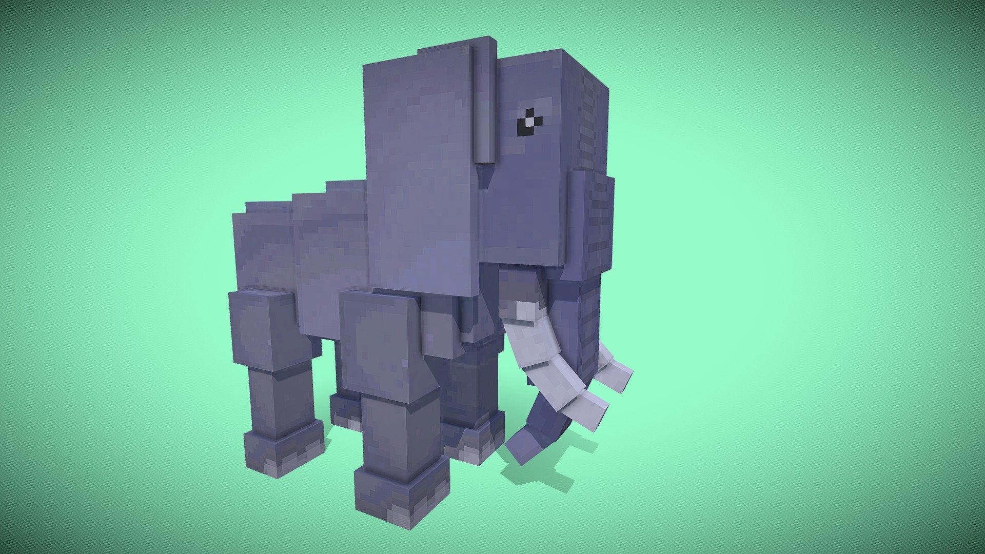Elephant - 3D model by Dakotero [e336116] - Sketchfab
