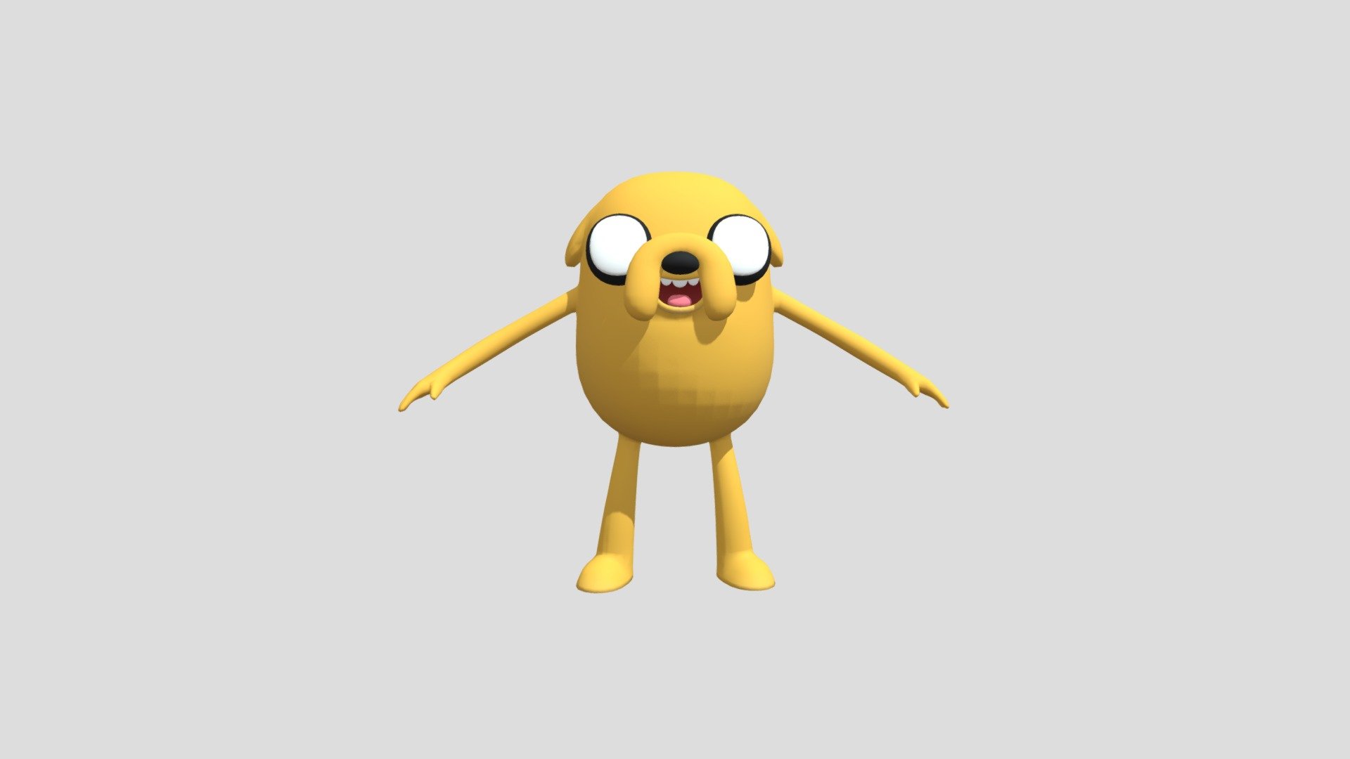 Avatar Jake the dog - Download Free 3D model by Jacknjellify ...