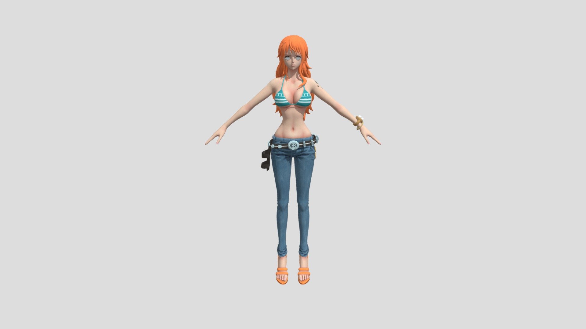 One Piece Nami - Download Free 3D model by Tigerar1 (@allanromanreyes ...