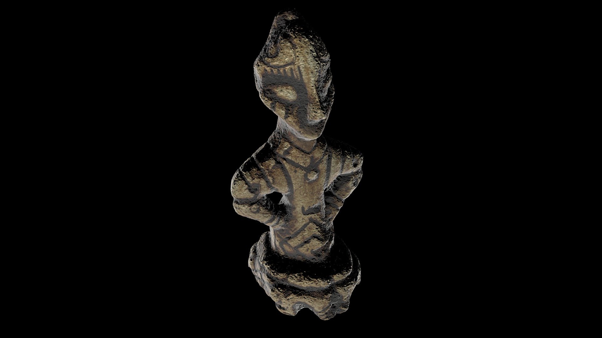 Deity clay sculpture - 3D model by Tuple [e336ab4] - Sketchfab