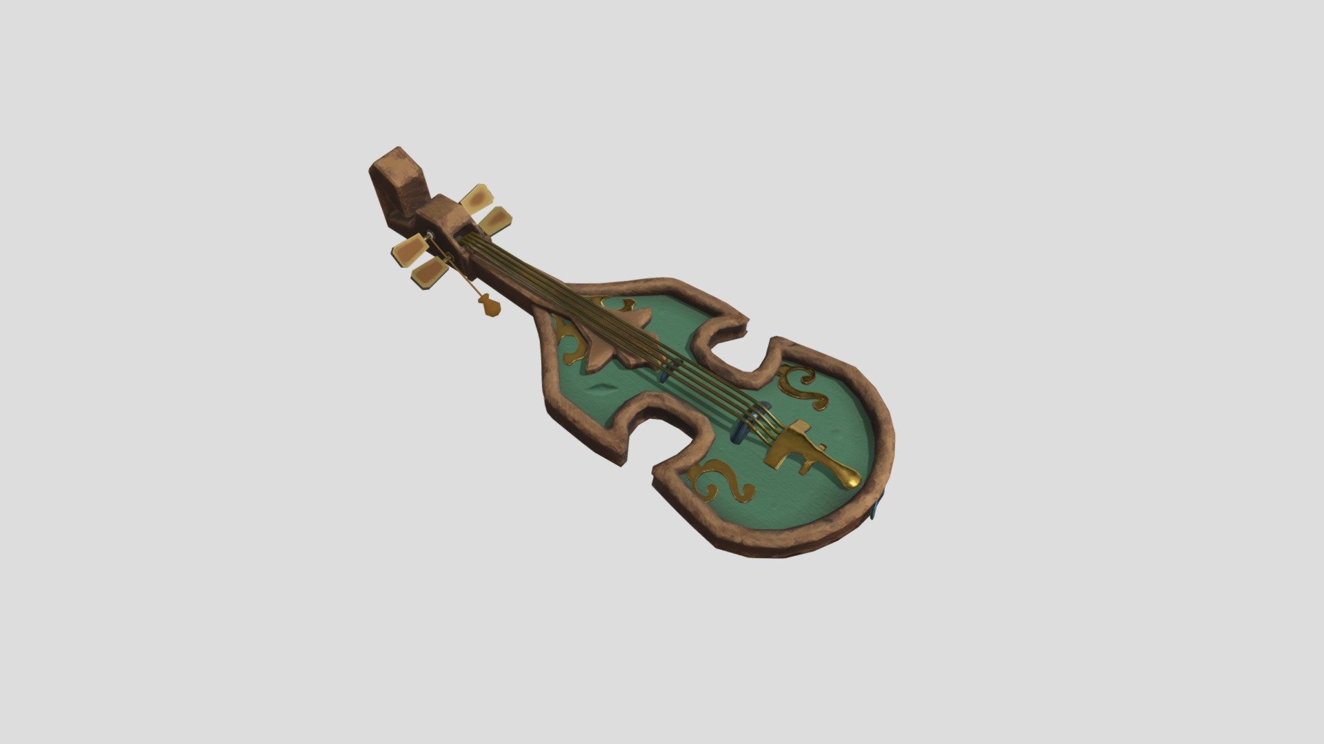 Violin - 3D model by mehmetalikeve [e3386ae] - Sketchfab