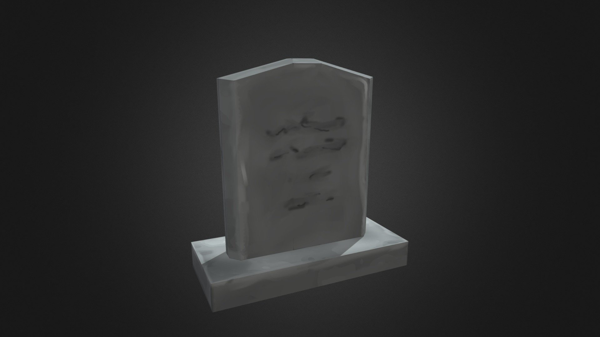 Gravestone full - 3D model by SamDieters3 [e33ade9] - Sketchfab