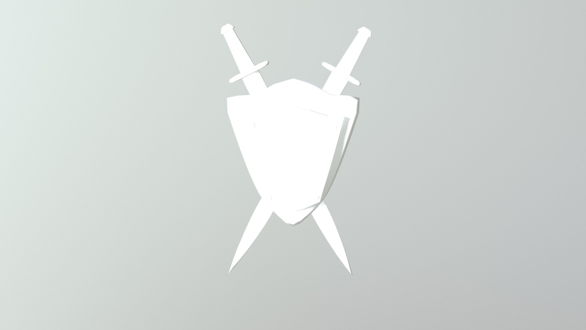 Sword And Shield - 3D model by Jacob Glidden (@jglidde) [e33c940 ...