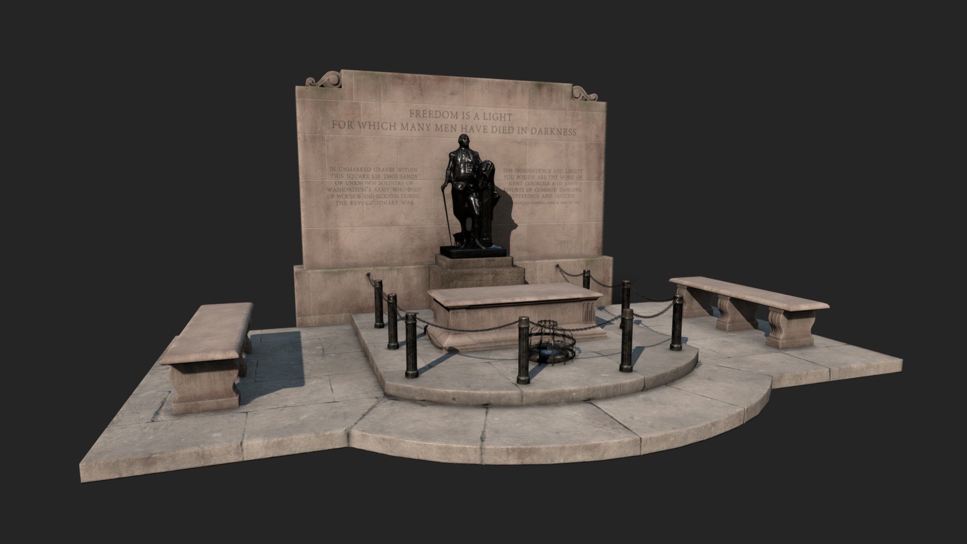 Tomb of the Unknown Soldier - 3D model by Camryn Schroder (@camryn ...