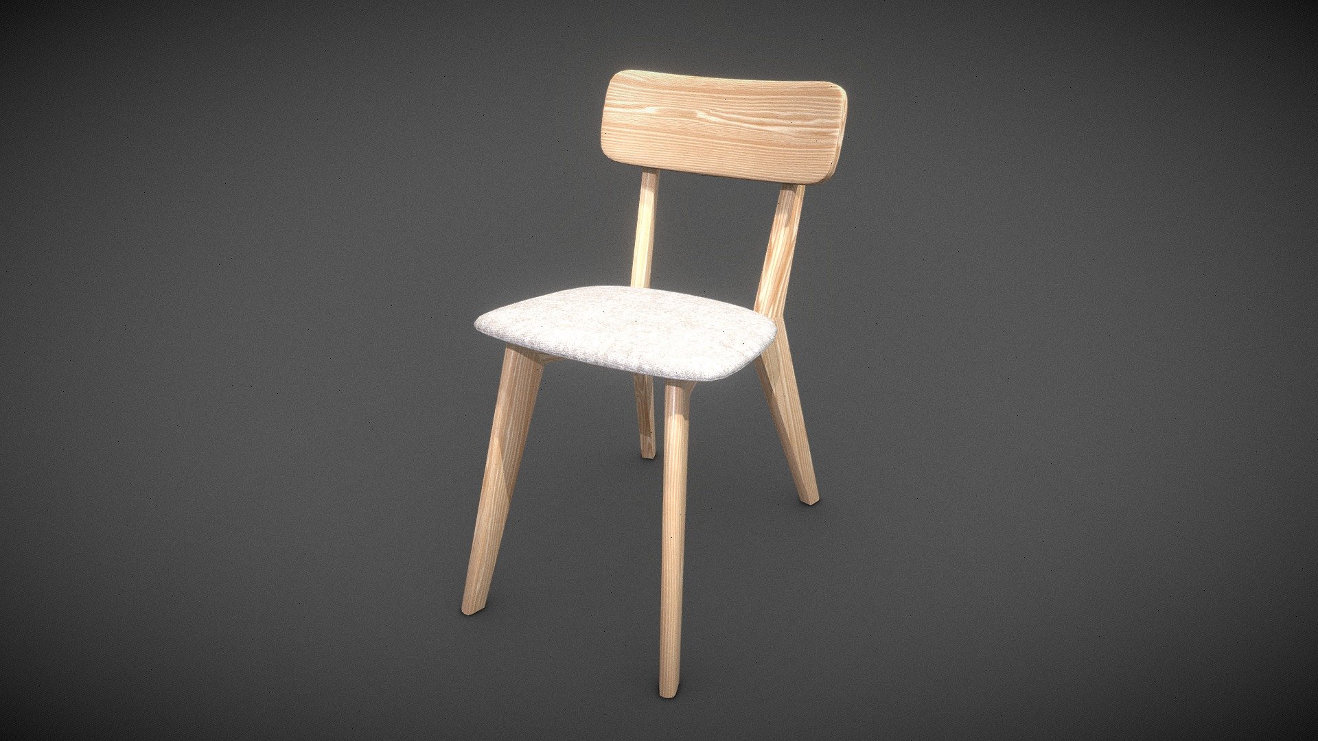 IKEA Chair - LISABO - Buy Royalty Free 3D model by Kui.Tsang [e342141] - Sketchfab Store