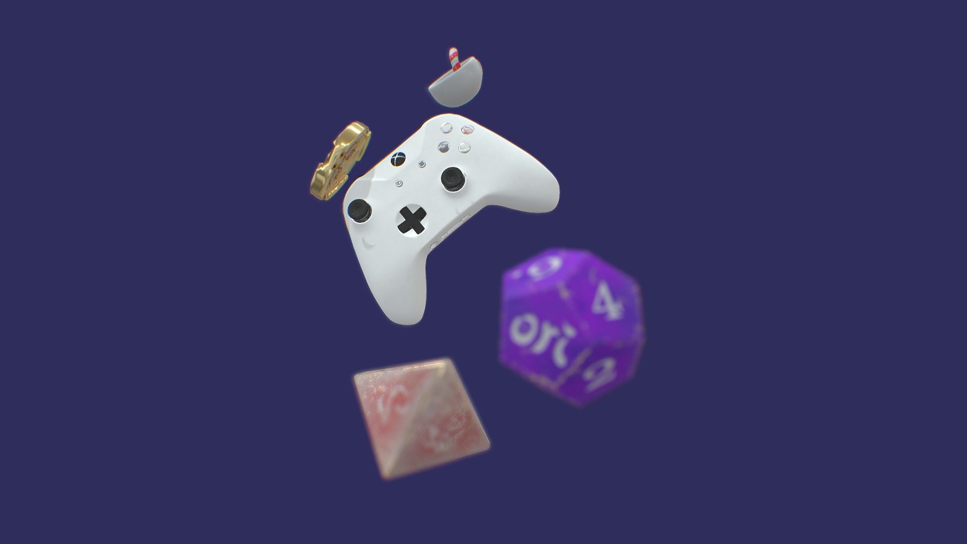 Xbox One Controller - 3D model by The Random Cannonball ...