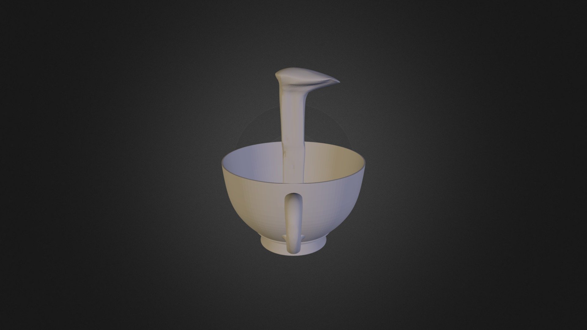 Teacup Pin - 3D model by carlsonj [e344f8c] - Sketchfab