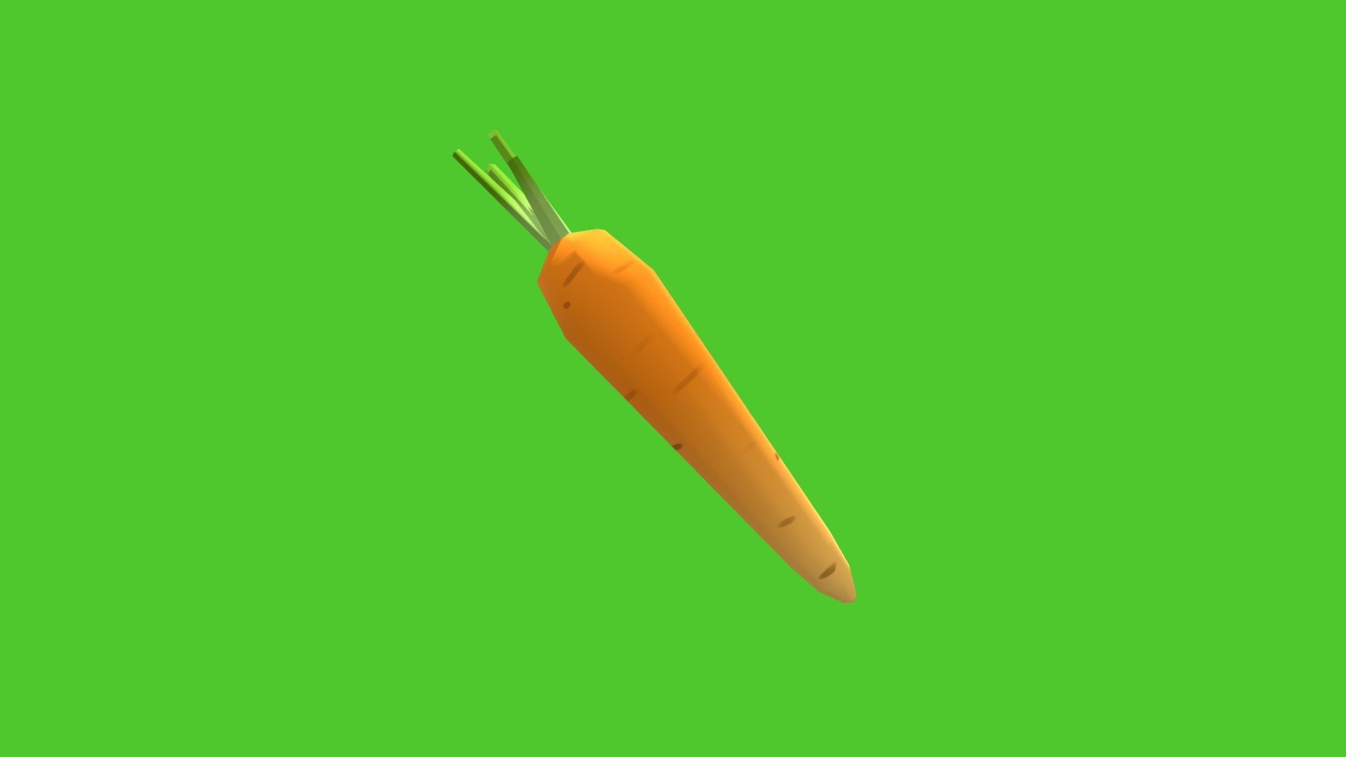 low_poly_carrot - Download Free 3D model by tech.service.allwe [e3459c5 ...