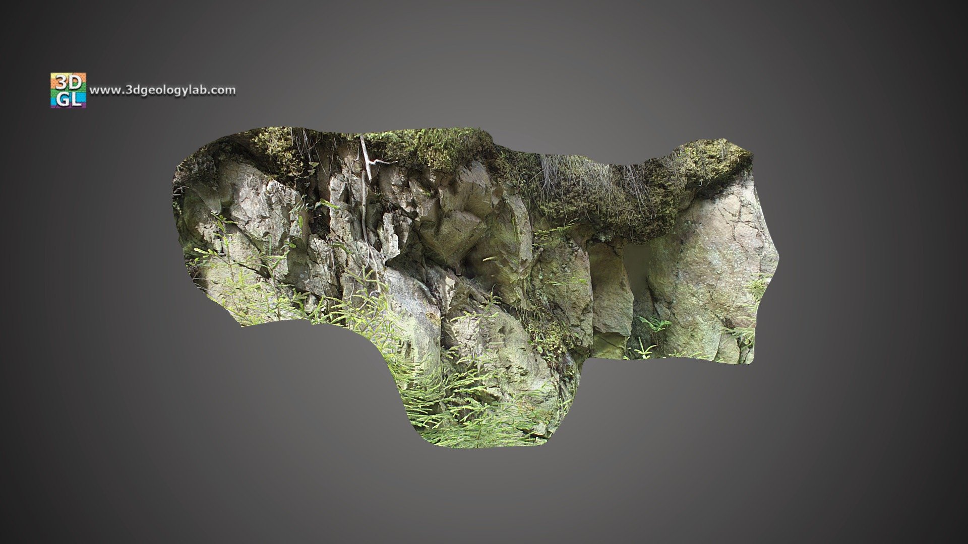 Outcrop - H105 - 3D model by 3D Geology Laboratory (@3DGeologyLab ...