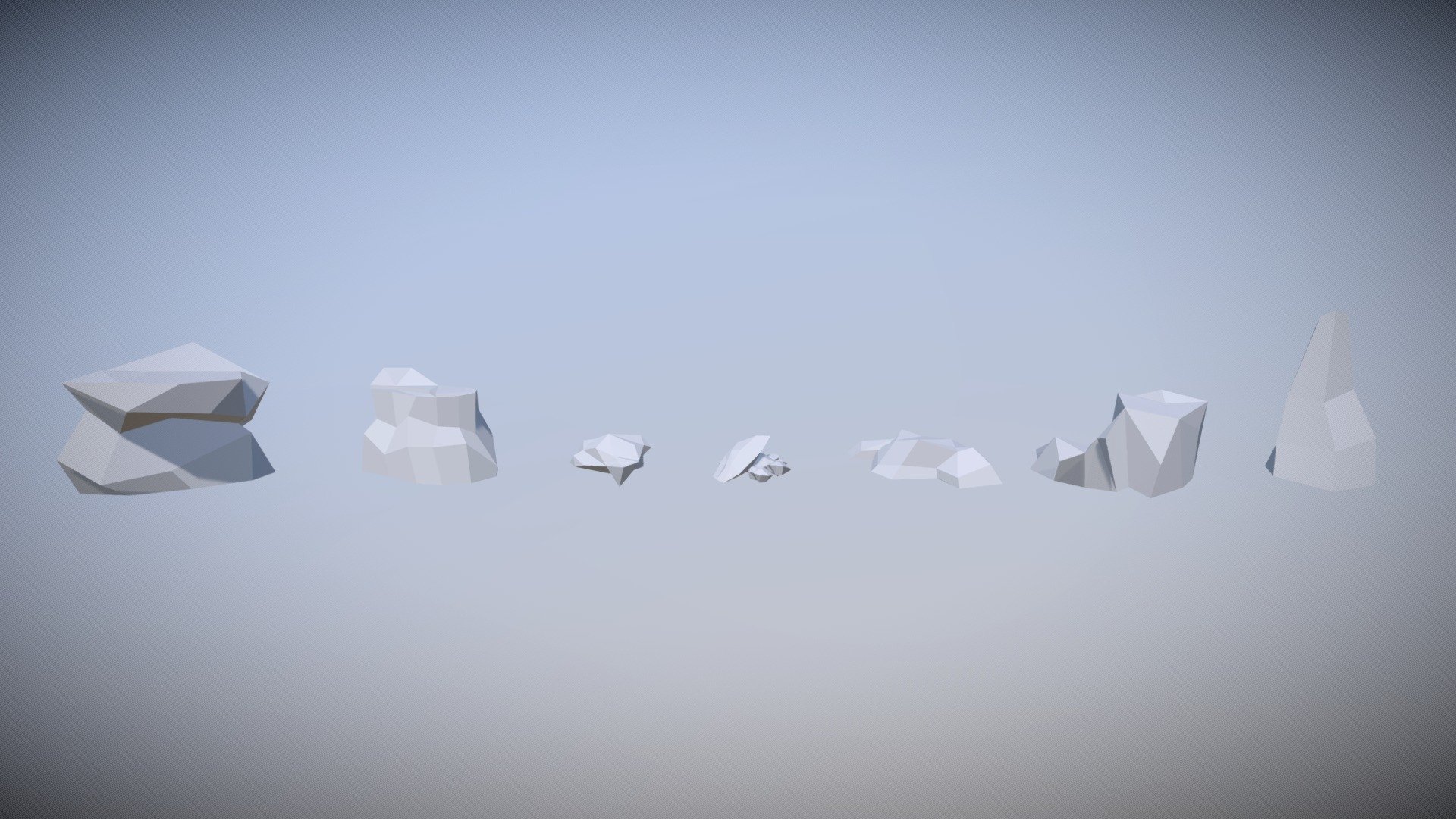 Low Poly Rocks Pack - Download Free 3D model by louieoliva [e347ae5 ...