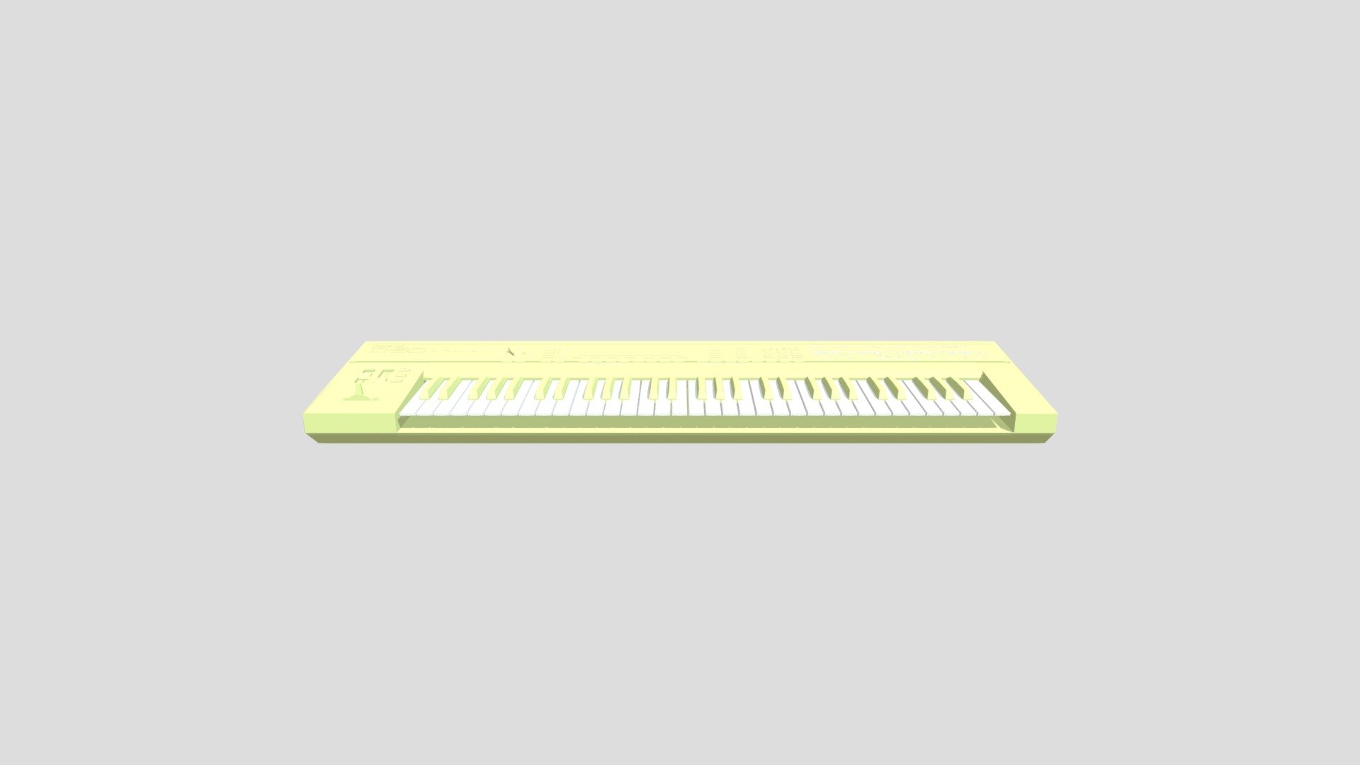 Synth - 3D model by syncinc [e348636] - Sketchfab