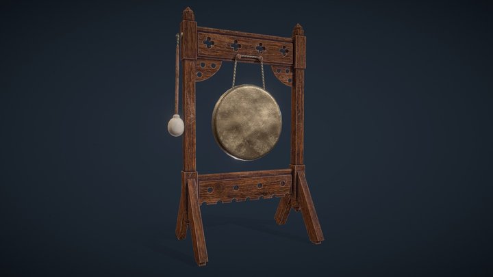 Gong 3D models - Sketchfab