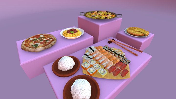 Lasagna 3D models - Sketchfab