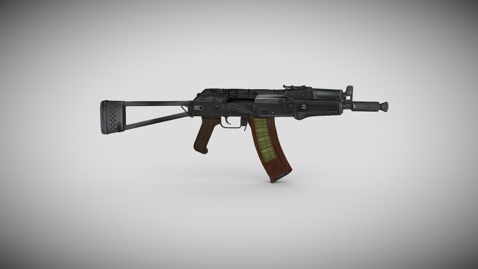 AK-74U Metro : Last Light - Download Free 3D model by Rika (@Bakaa64 ...