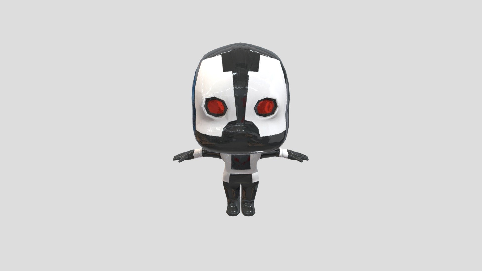 funko pop (nindza) - 3D model by sklyarenkonv [e34b861] - Sketchfab