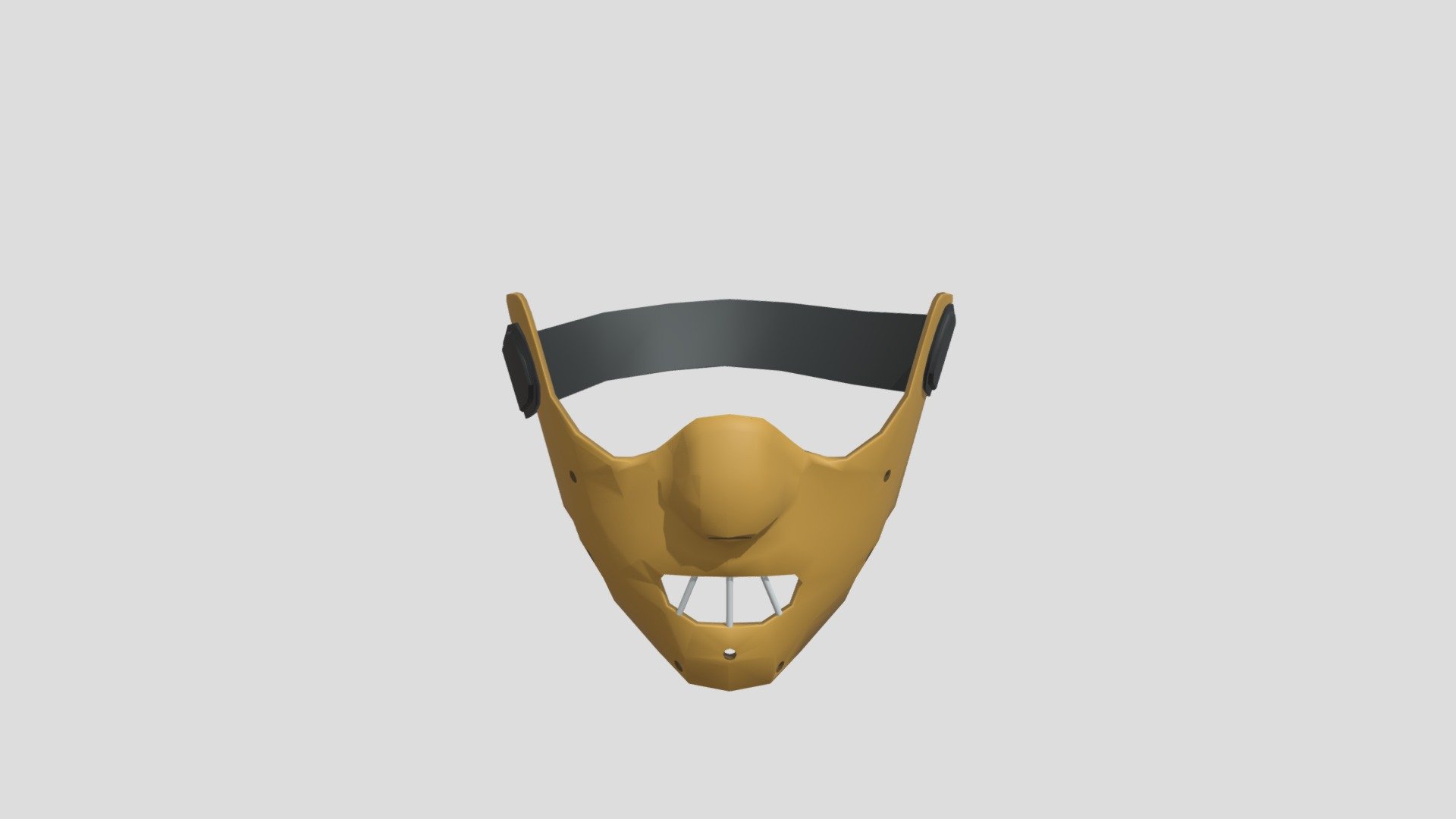 Hannibal Mask - 3D model by JR0z3 [e34d75e] - Sketchfab
