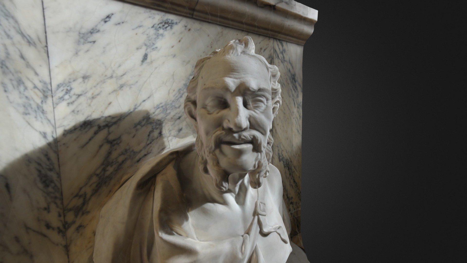 Democritus, the laughing philosopher - 3D model by Thomas Flynn ...