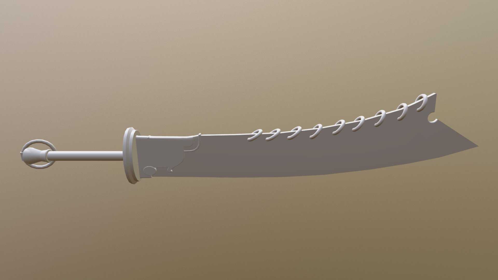 SJ DW9 Sword WIP - 3D model by swgibson92 [e350b7d] - Sketchfab
