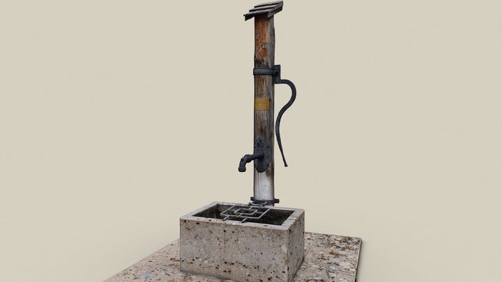 Handpump 3D models - Sketchfab