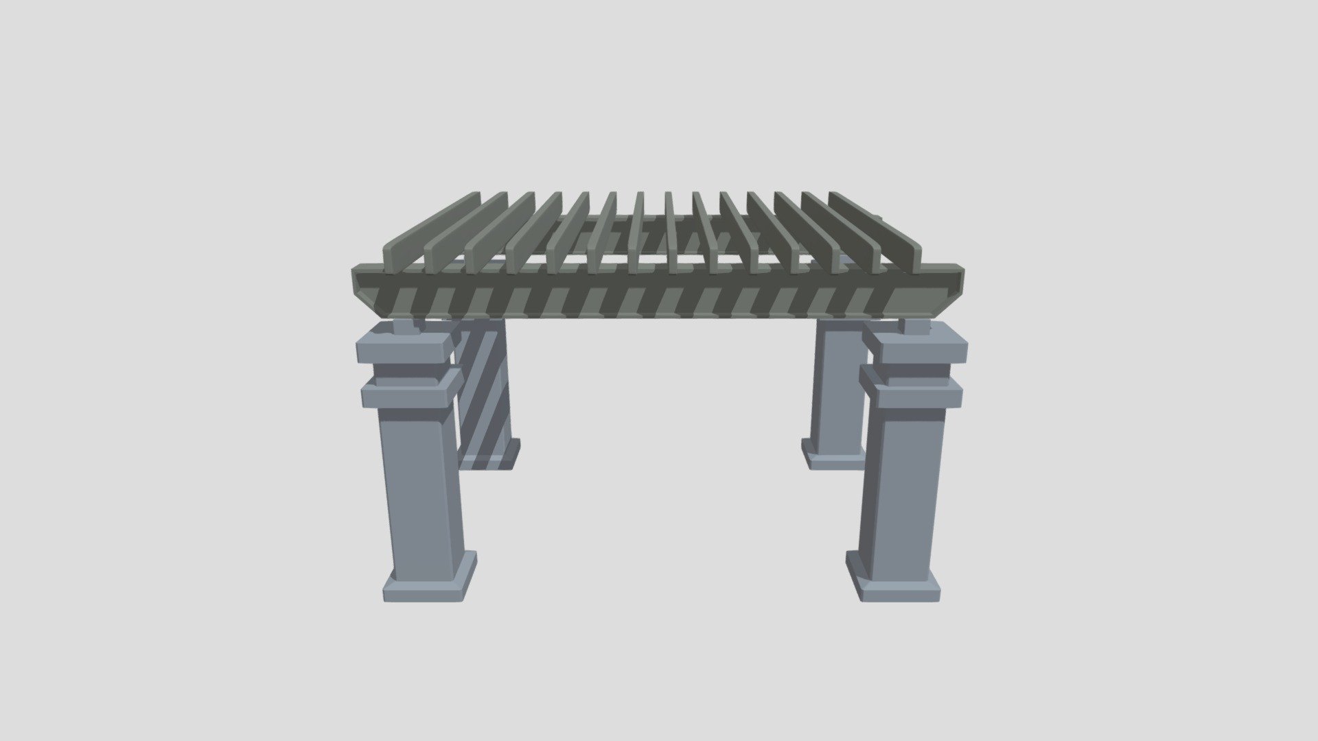 Concrete Structure - Download Free 3D model by MithunanJ [e35288b ...
