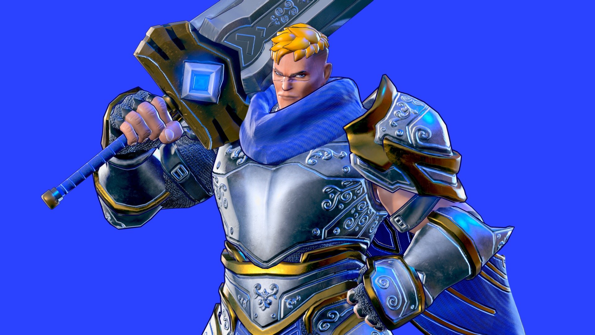 Low Poly - Stylized Warrior - Bran - Buy Royalty Free 3D model by ...