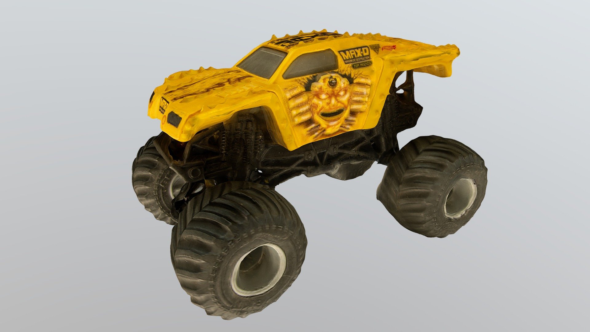 Max D Monster Truck Download Free 3D Model By Johnnokomis e353771