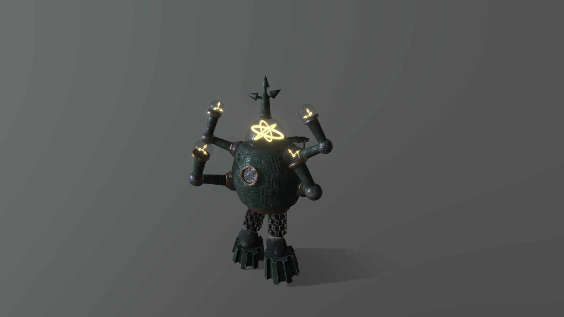 robot final - 3D model by valentinsmario [e3539d1] - Sketchfab
