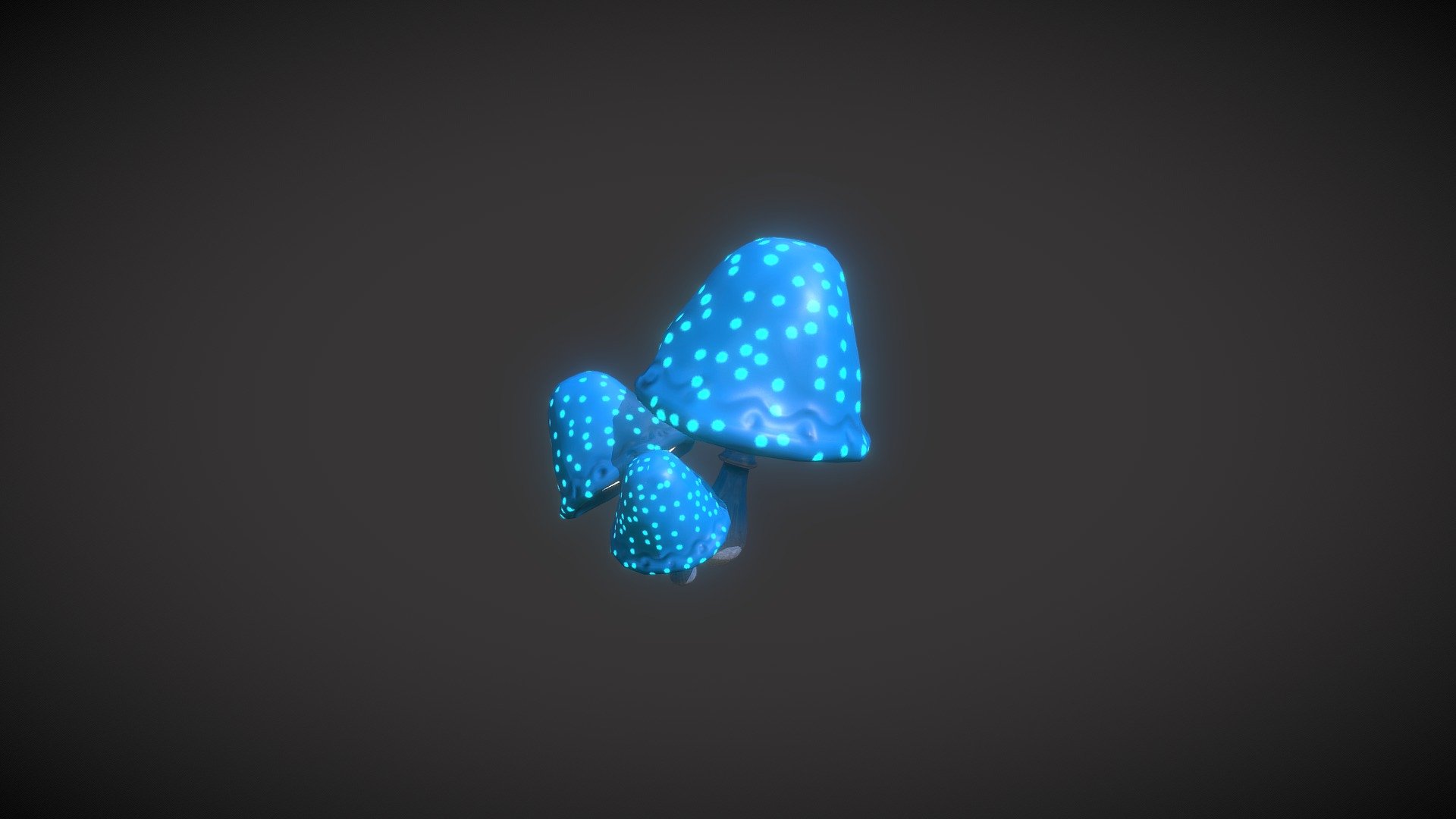 Magic mushroom - Download Free 3D model by DragonJojo [e354095] - Sketchfab