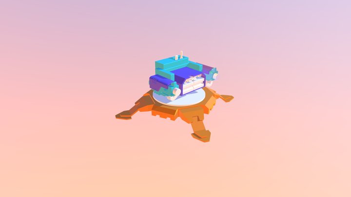 Tarantula-turret 3D models - Sketchfab