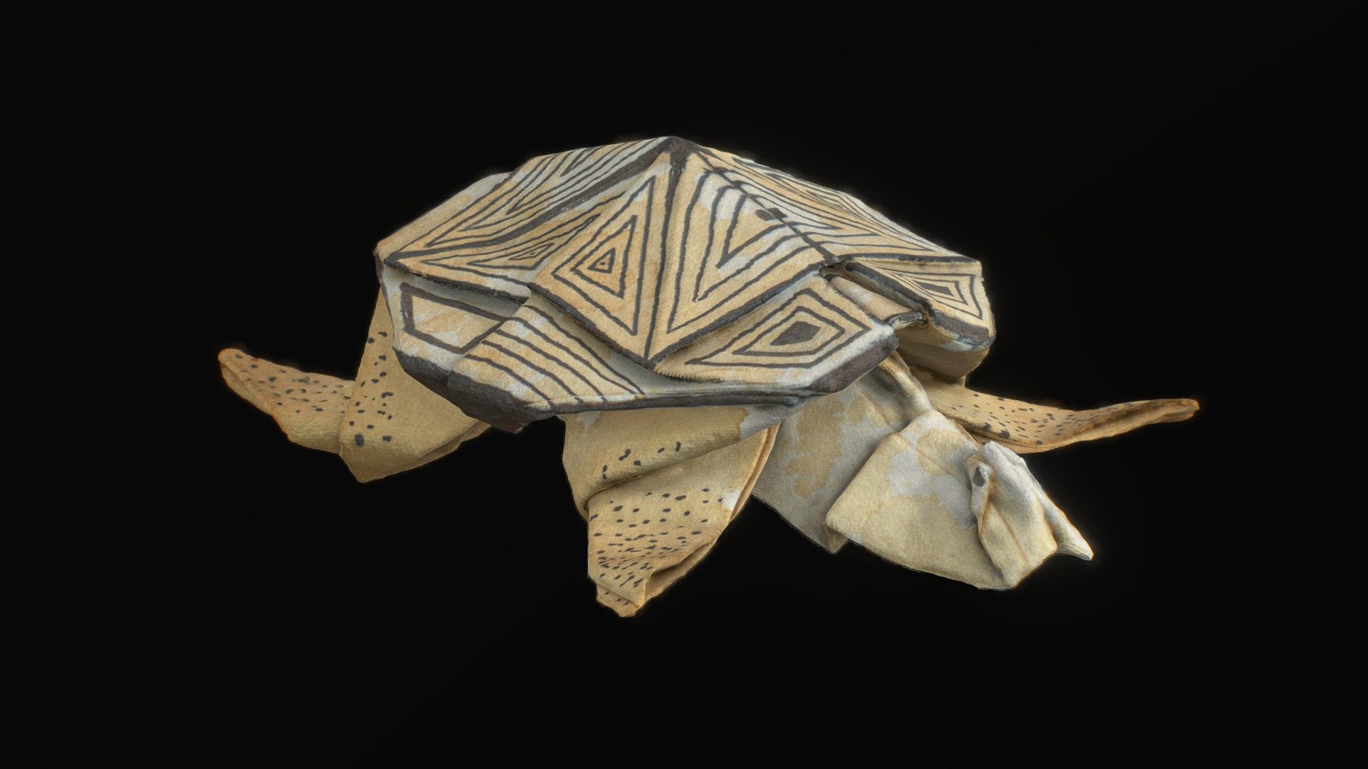TARTA_turtle_ORIGAMI_ Master_VIDI - 3D model by Lallo__o [e355b84 ...