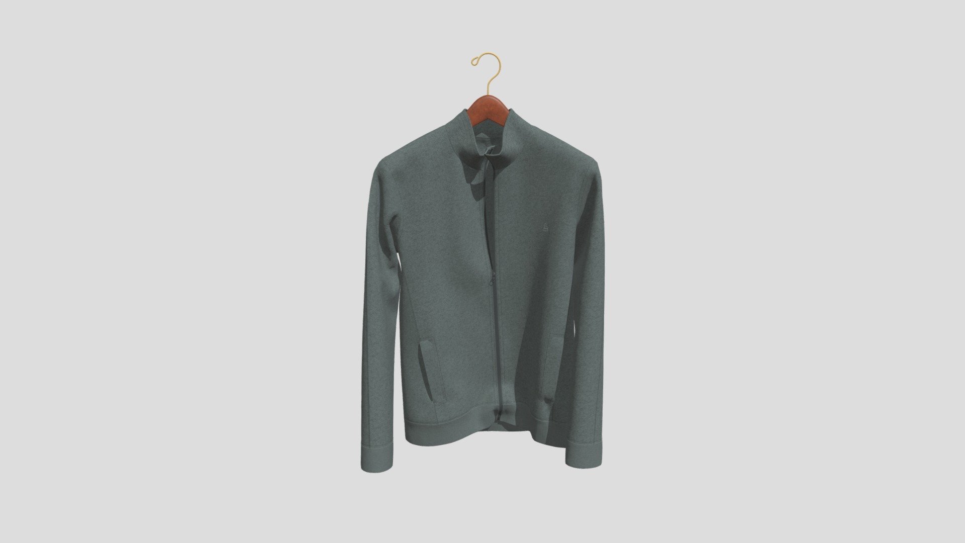 Jacket With Hanger - 3D model by AAIENA [e356e21] - Sketchfab