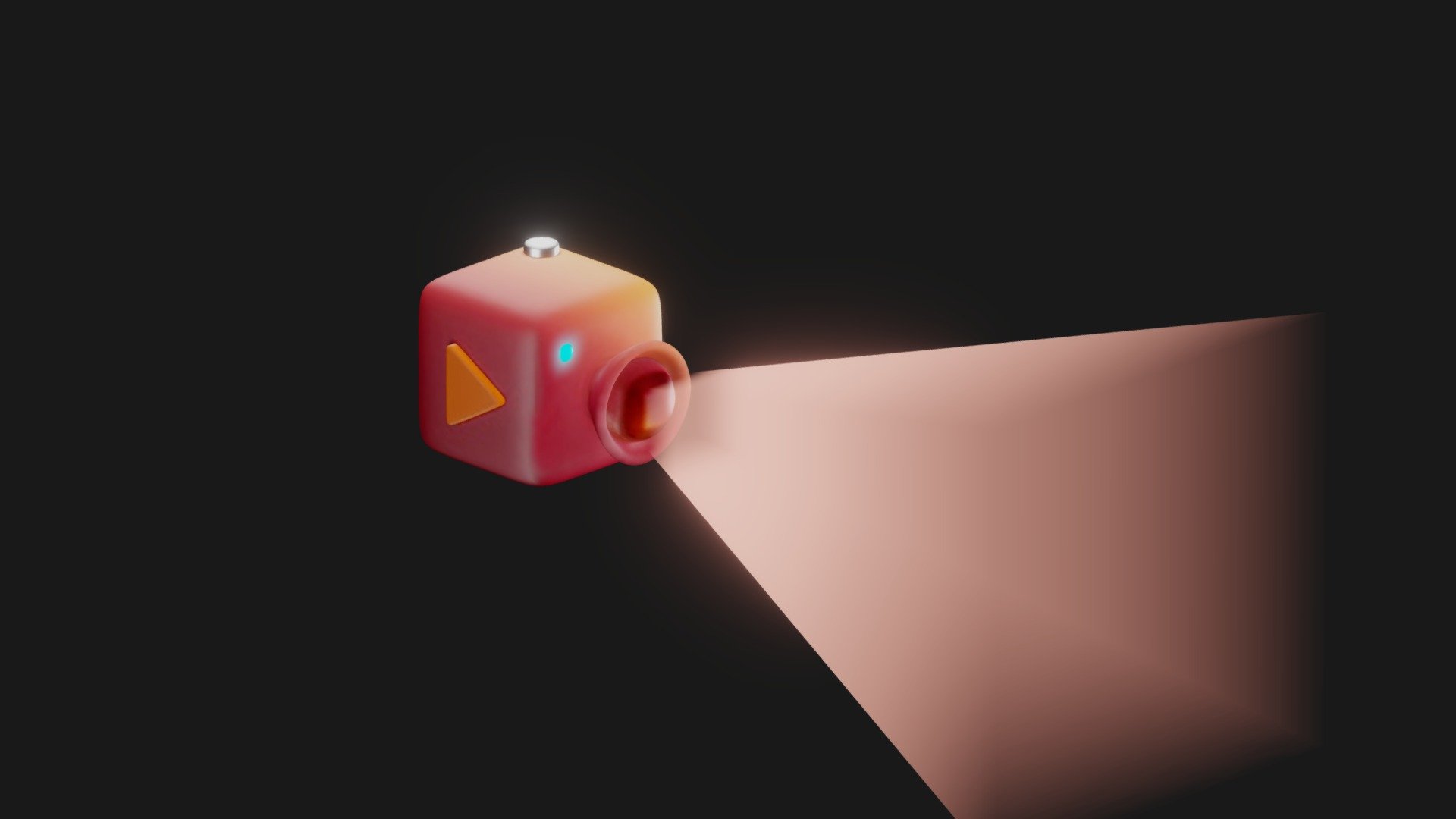 Video camera 3D icon baked - Download Free 3D model by Rob Li ...