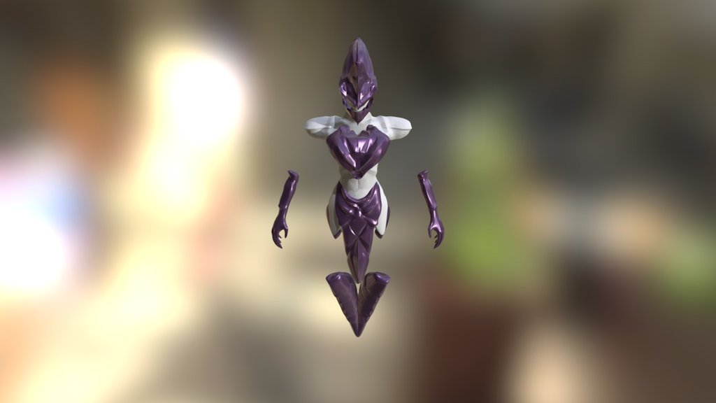 Psychic Robot Warrior - 3D model by Yasherets [e35722c] - Sketchfab