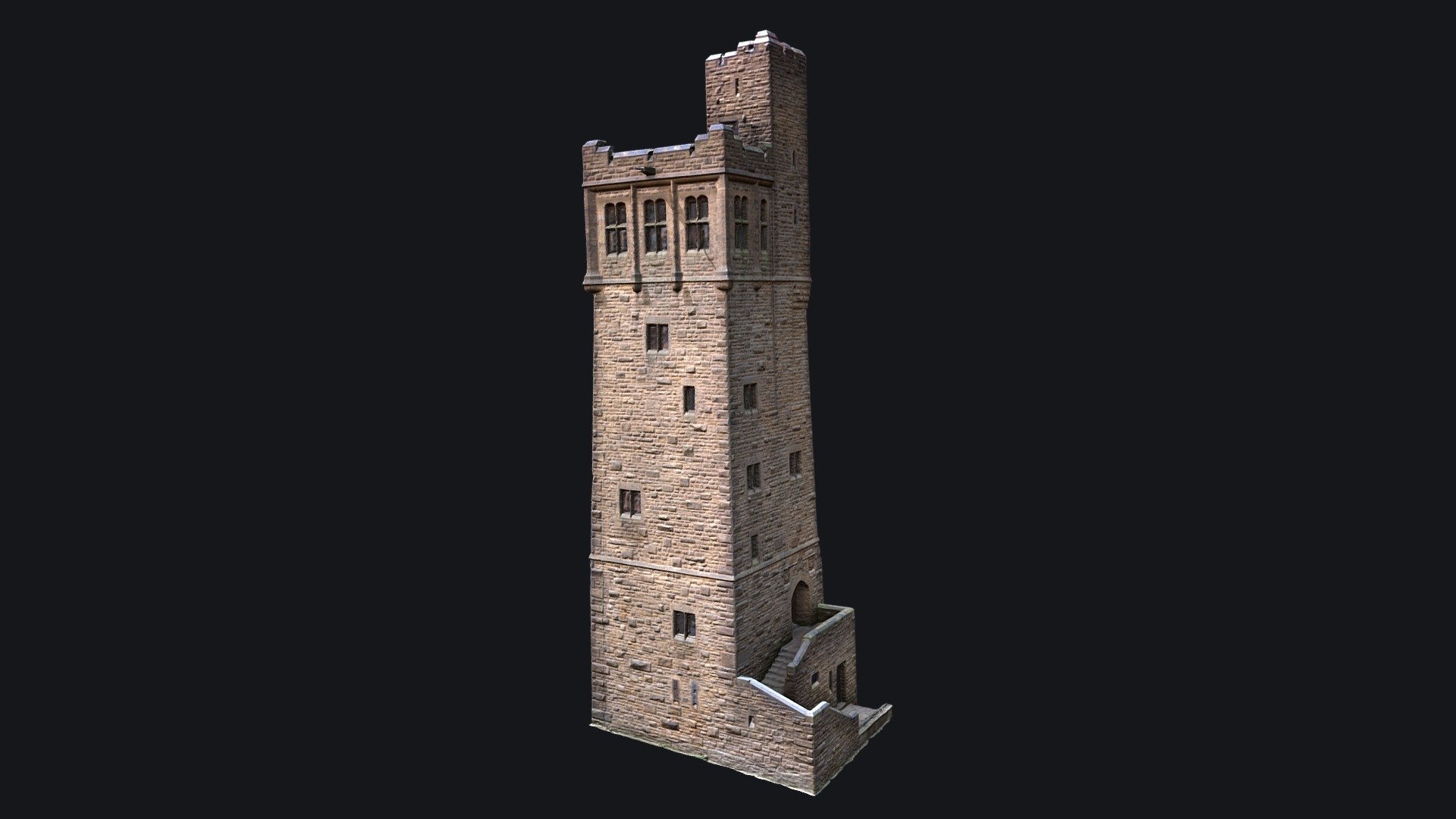 Victoria Tower of Castle Hill - Buy Royalty Free 3D model by CGScan ...