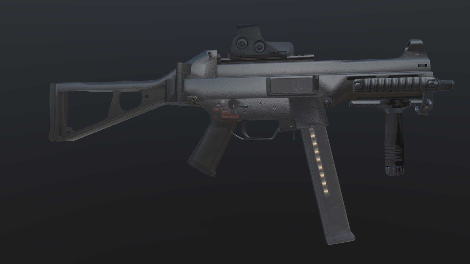 ump45 - Download Free 3D model by bachiri87 [e359178] - Sketchfab