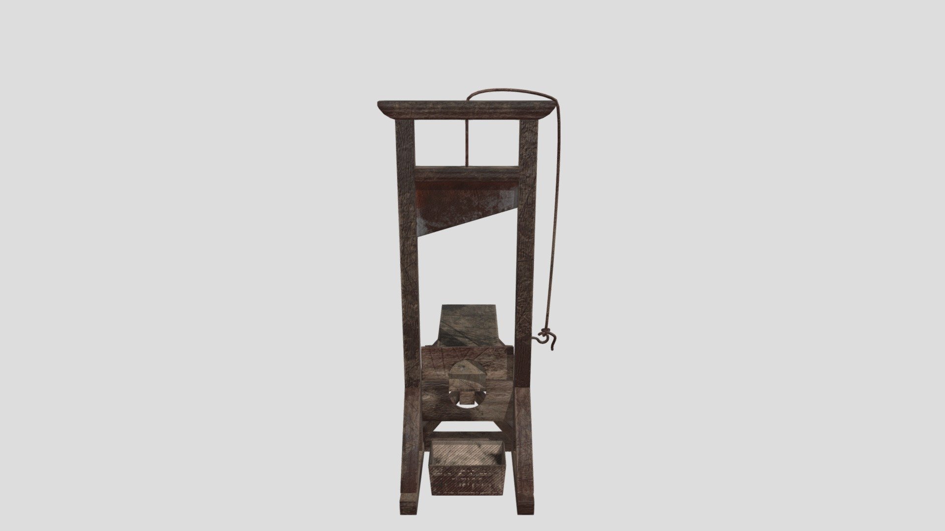 Guillotine v1 - 3D model by Timothy Dingwall (@Dingwall) [e35922b] - Sketchfab